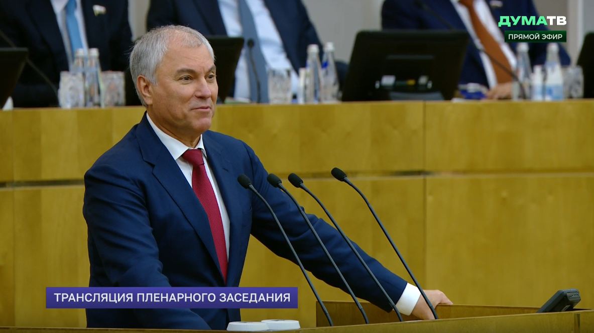 Володин: в Европе авторитарные режимы используют демократию как ширму